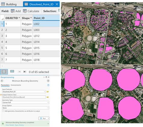 Creating Builturban Blocks Using Building Shapefile In Arcgis Pro