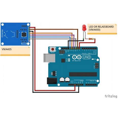 Modulo Shield Arduino Read Write Per Rfid 1326mhz Con Tessera E Tag