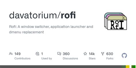 Github Davatoriumrofi Rofi A Window Switcher Application Launcher And Dmenu Replacement