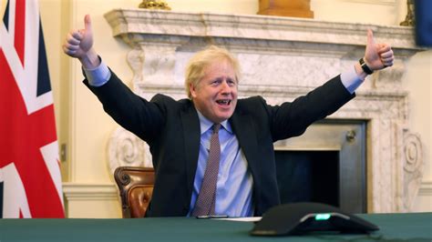 Brexit Boris Johnson Says Trade Deal Is His Christmas Present For The
