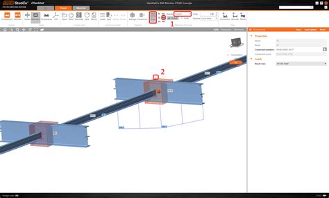 Streamline Steel Design With Sap2000 Bim Link Idea Statica Tutorial Idea Statica
