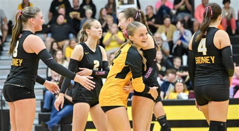 Volleyball Sidney Sweeps Rival Piqua On Senior Night Sidney Daily News