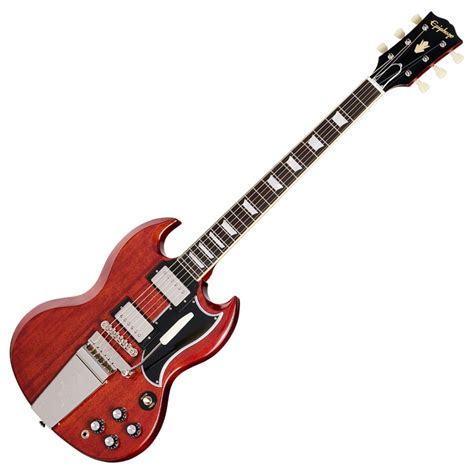 Epiphone 1964 Sg Standard With Maestro Vibrola Reissue Cherry Red