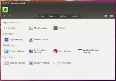 Myunity Vs Ubuntu Tweak 06 Two Of The Finest Unity Tweak Tools Compared