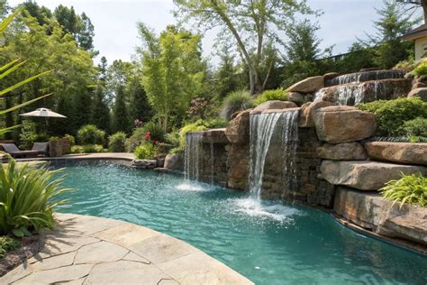 18 Stunning Outdoor Wall Waterfall Design Ideas