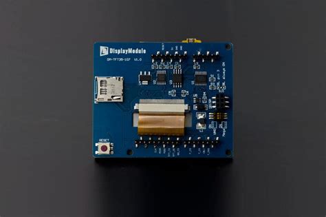 35 Tft Resistive Touch Shield With 4mb Flash For Arduino And Mbed