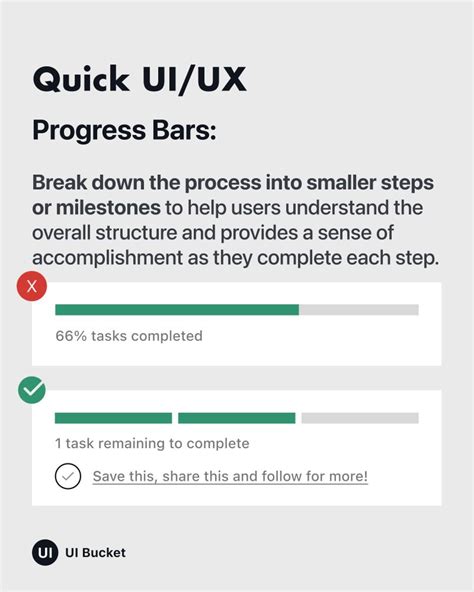 Ui Bucket On Linkedin Designtipsandtricks Experiencedesign Progressbar Uibucket Ux