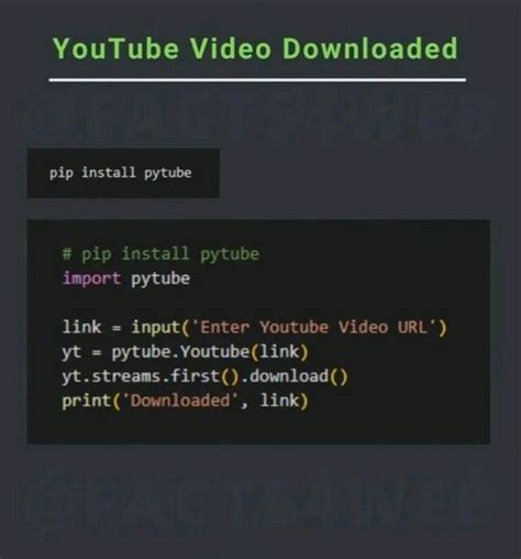 Faizan Malik On Linkedin How To Download Youtube Videos Using Python