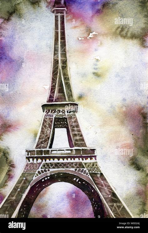 Easy Eiffel Tower Painting