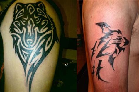 Tribal Wolf Tattoos Tattoo Designs Ideas Meaning Tattoo Me Now