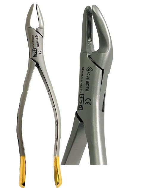 Dental Extracting Extraction Serrated Forceps 150 For Upper Bicuspid Upper Cuspid