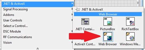 Labview Web Browser Doesnt Show Display Ni Community