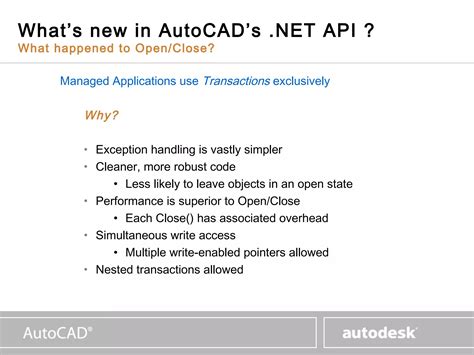Auto Cad 2006 Api Overview Ppt