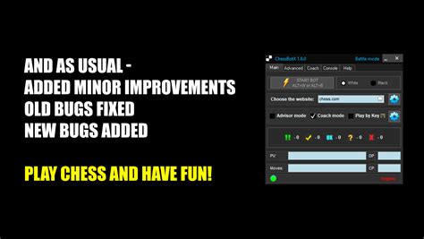 Chessbot Blog Chess Bot 160 Whats New