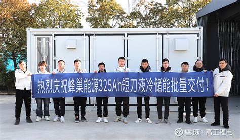 蜂巢能源325Ah短刀液冷储能集装箱批量交付 摘要 蜂巢能源325Ah飞叠短刀储能电芯市场应用场景正在不断扩大 1月26日蜂巢能源