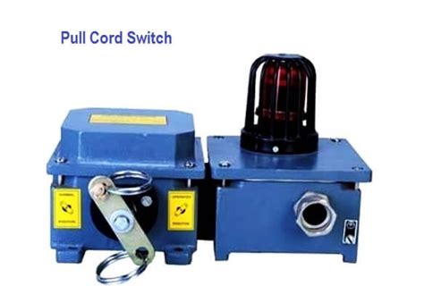 Pull Cord Switch Working Principle Inst Tools