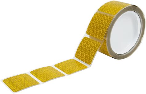 Orafol Reflexite Vc 104 Curtain Grade Segmented Contour Marking Reflective Tape Yellow 10