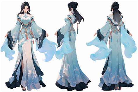 角色三视图 2