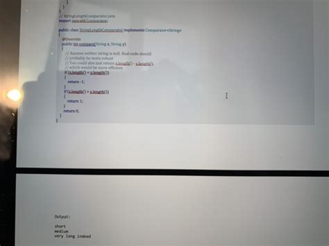 Solved Write A Comparator For Nonnegative Integers That
