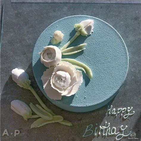 کیک رنگ پاستیلی کیک تولد دخترانه رنگ پاستیلی