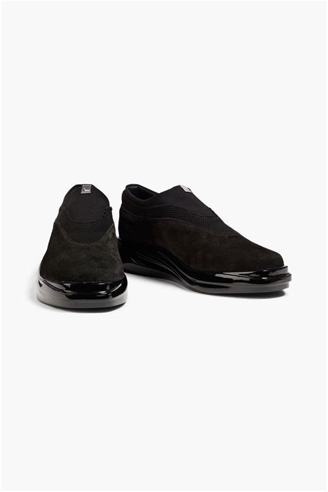 1017 Alyx 9sm 모노 스웨이드 스트레치 니트 슬립온 스니커즈 최대 70 세일 The Outnet