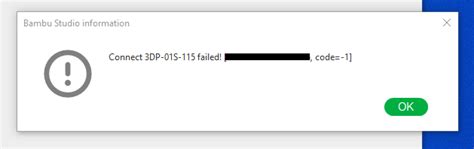 Lan Mode Keeps Failing Bambu Lab P1 Series Bambu Lab Community Forum