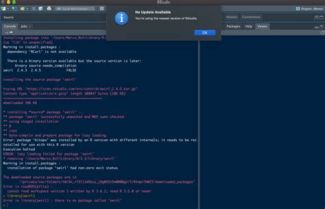 Rstudio Update Pondpoliz