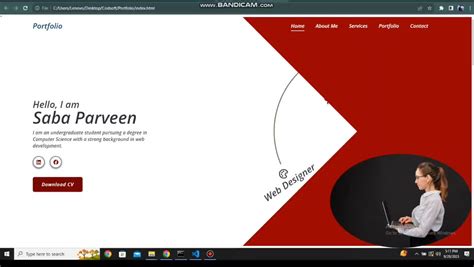 saba parveen on linkedin codsoft webdevelopment internship frontend html css javascript…