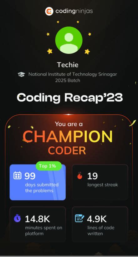 Dsa Codingninjas 100daysofcoding Kashish Mittal