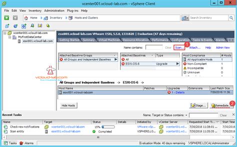 Vmware Vsphere Update Manager Vum Upgrade Esxi Os Vgeek Tales From Real It System