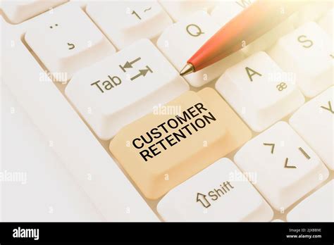 Conceptual Display Customer RetentionKeeping Loyal Customers Retain