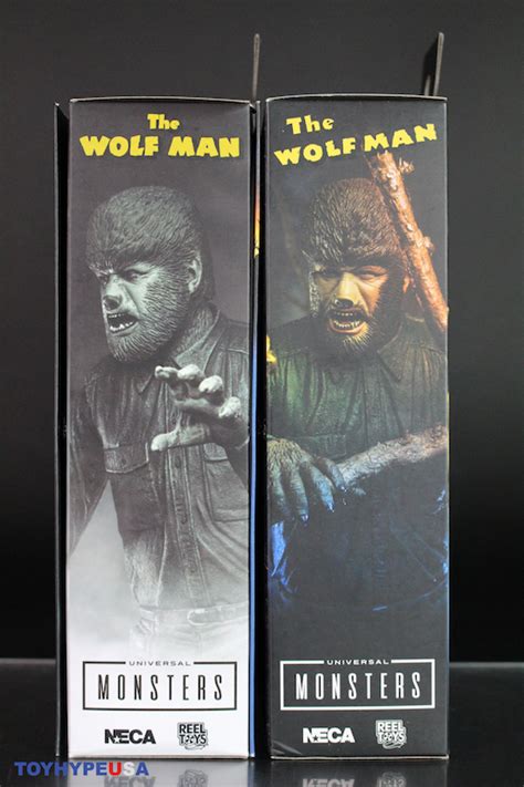 Neca Toys Universal Monsters Ultimate The Wolf Man Black And White
