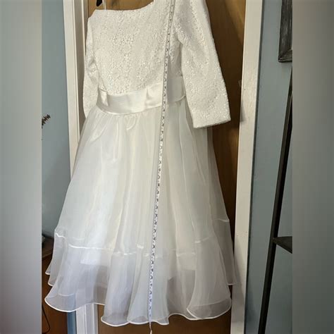 Dresses Off White Plus Size Chiffon And Lace Ceremony Dress Poshmark