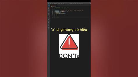 1 Tip Nhỏ Giúp Anh Em Code Sạch Sẽ Thơm Tho Hơn Nhé Code Coder Dev Javascript Youtube
