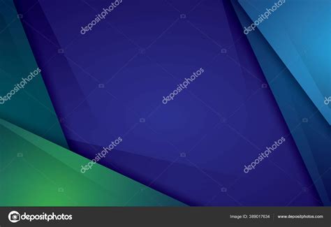 Abstract Blue Modern Vector Background Overlap Layer Stock Vector By