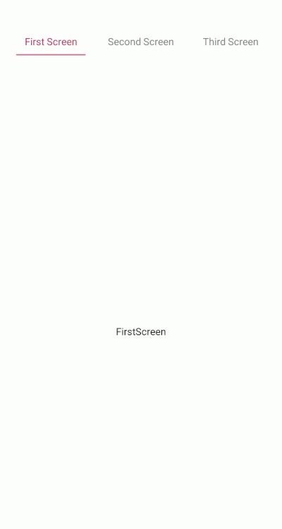 React Native Screens Swiper Library With Scrollable Or Static Tab Navigation