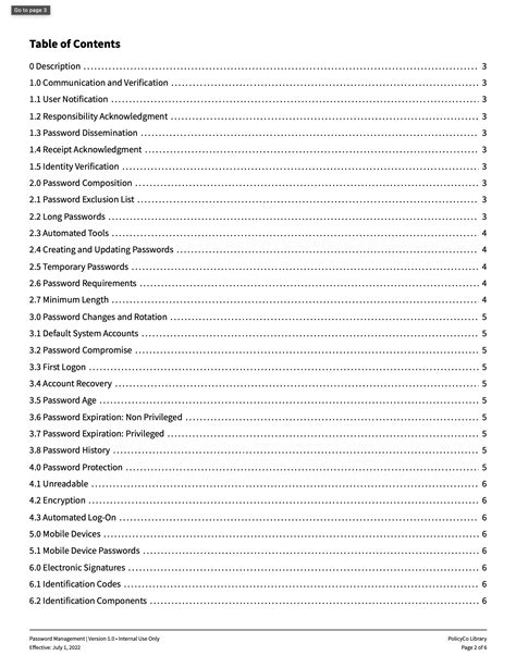 Policyco The Importance Of A Password Management Policy