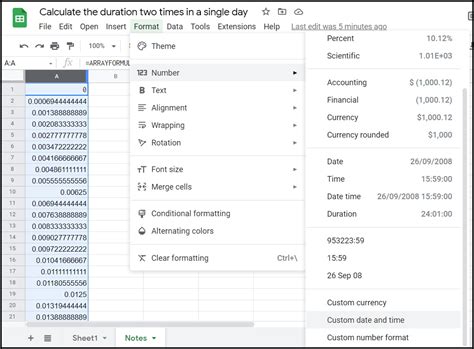 How To Create A Time Sequence In Google Sheets Yagisanatode