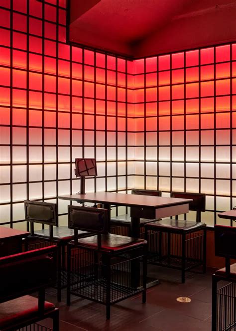 조명으로 포인트를 준 45평 한식주점 인테리어 영등포구 당산동