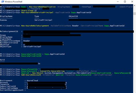 Powershell Azure Provisioning Without Manual Login Stack Overflow