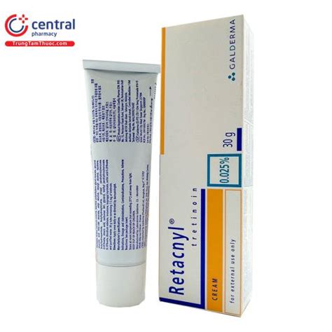 ChÍnh HÃng Kem Trị Mụn Retacnyl 0025 Sạch Ngay Trứng Cá