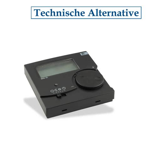 Technische Alternative Ras Dl Bk Raumsensor Mit Fernanzeige Schwarz 01 Ras Dl Bk Heizung Und