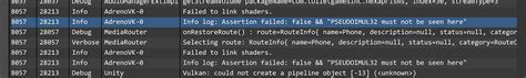 Shader Link Error Assertion Failed False Andand Pseudoimul32 Must Not Be Seen Here Unity