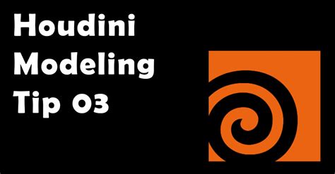 Artstation Houdini Modeling Tip 3 Boolean Workflow And Procedurally