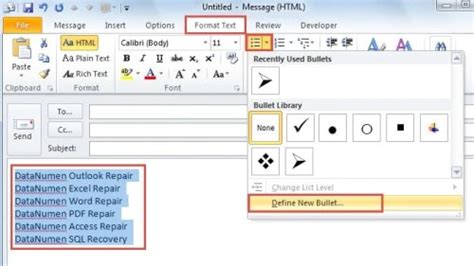 2 Methods To Insert Checkboxes Into Your Outlook Emails Data Recovery Blog