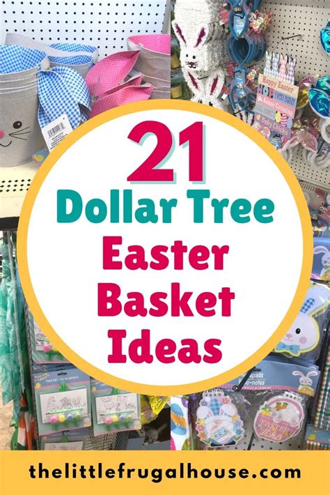 21 Cute And Frugal Dollar Tree Easter Basket Ideas The Little Frugal