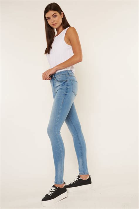 Clarissa High Rise Skinny Jeans Nature Denim