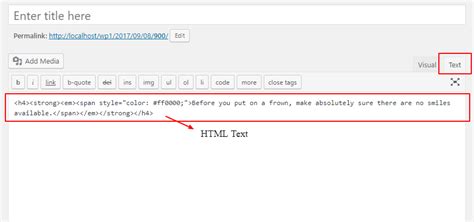 How To Style Your Text In Custom Section Themehunk