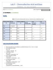 Lab9 LabReport Acid Base 1 1 1 Docx Lab 9 Chemcollective Acid And Base C H M 2 0 3 2 L D