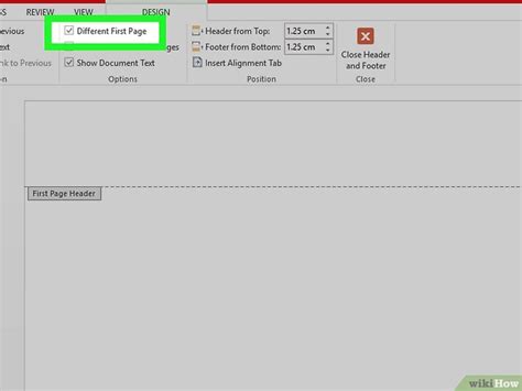 How To Insert A Custom Header Or Footer In Microsoft Word